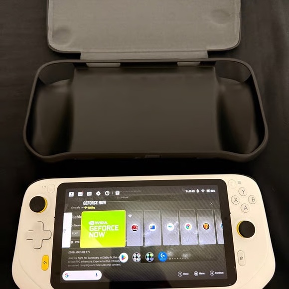 Logitech | Video Games & Consoles | Logitech White Handheld Gaming Console | Poshmark